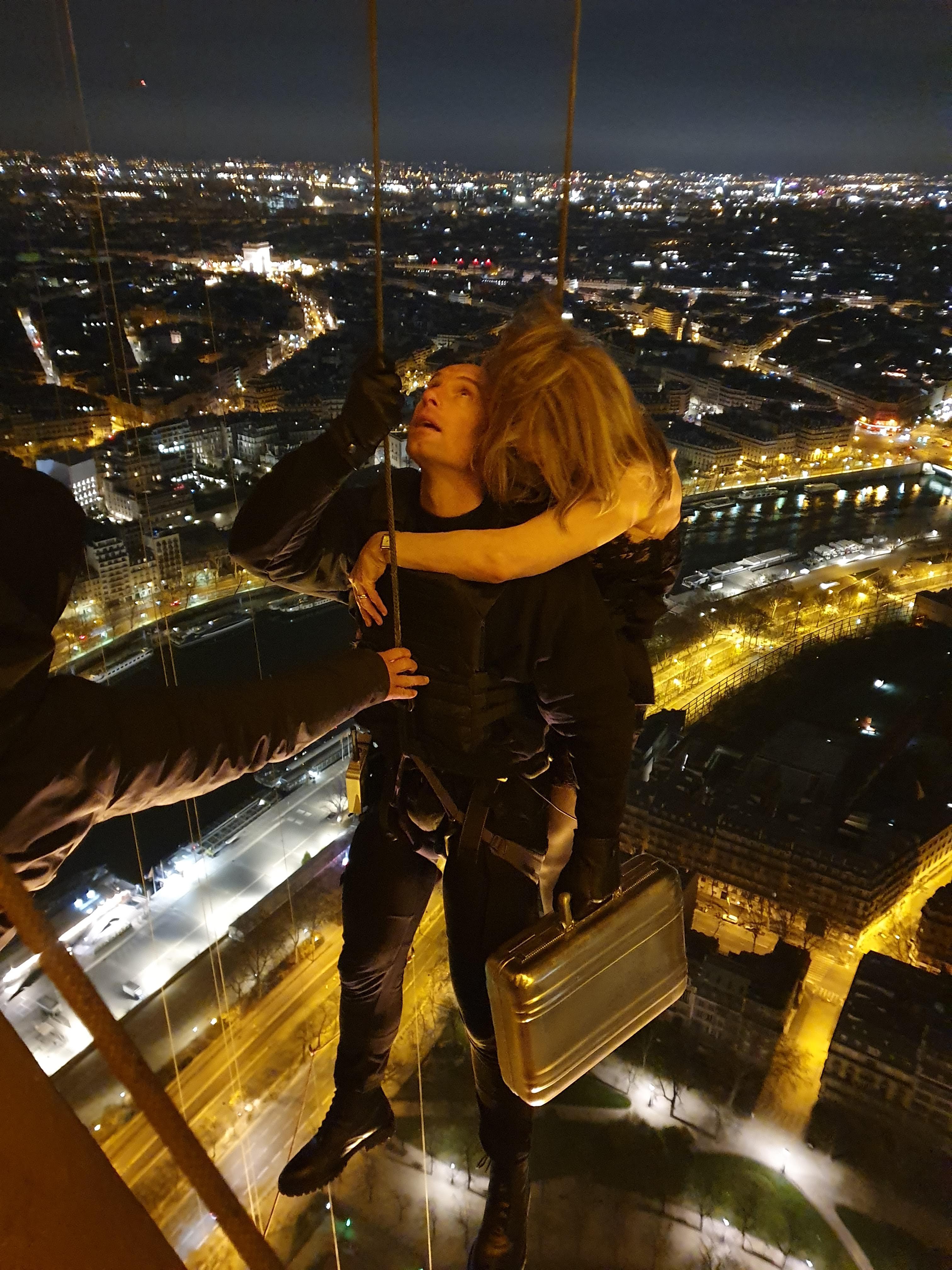 Réglage de cascade pour tournage - Sky-Ron Motion Paris